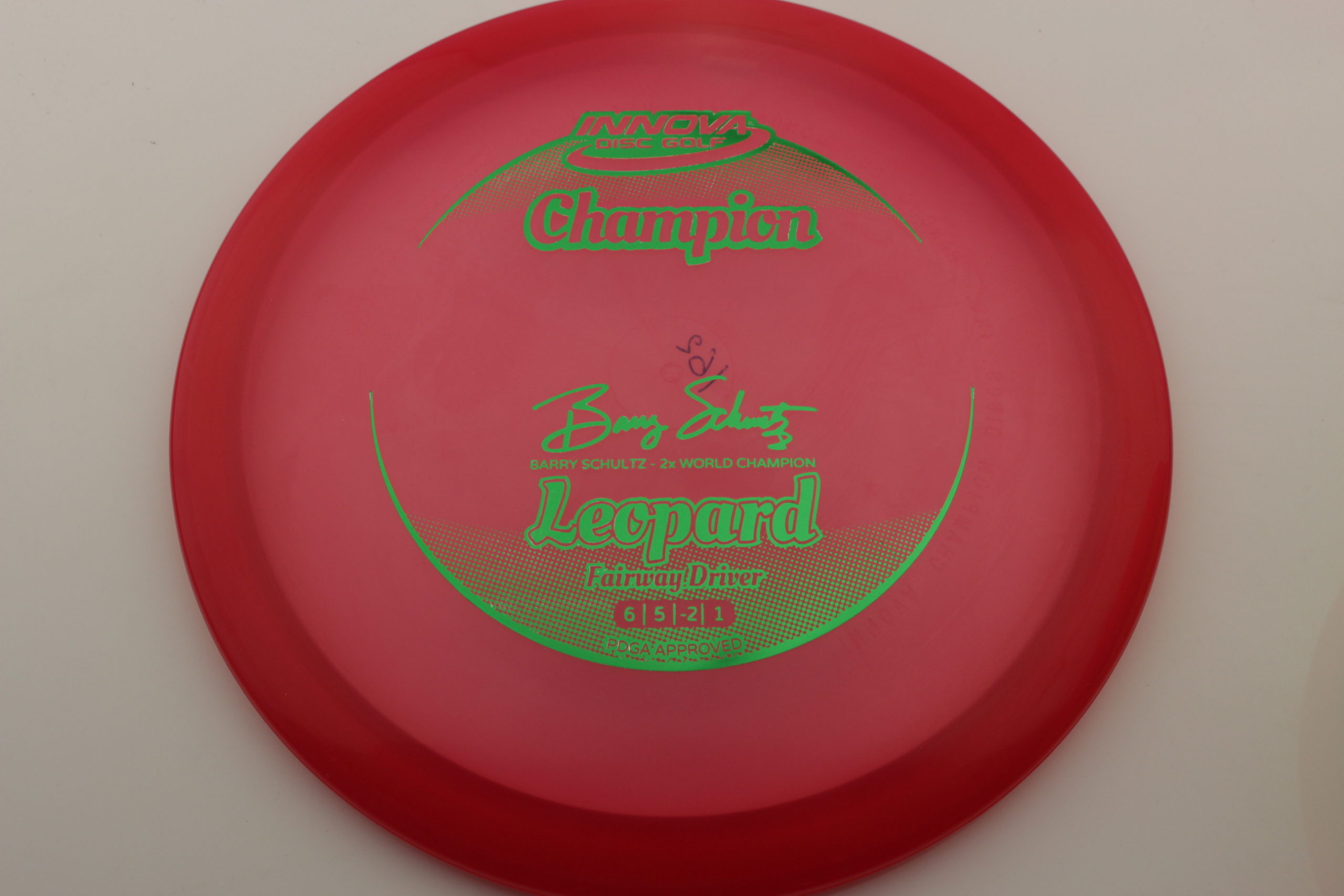 Champion Leopard – Barry Schultz – Only the Best Discs